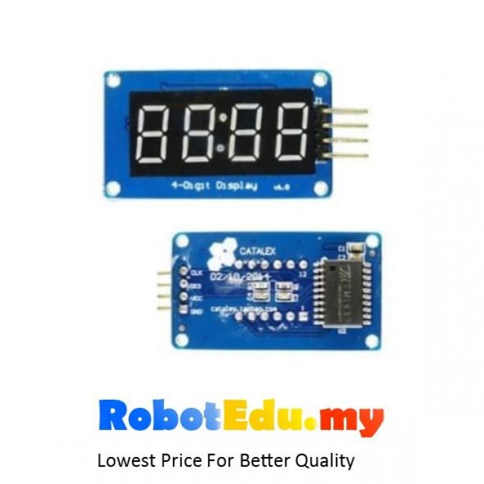 TM1637 Based 4 Digit 7 Seven Segment Display 0 36 Inch LED Module For