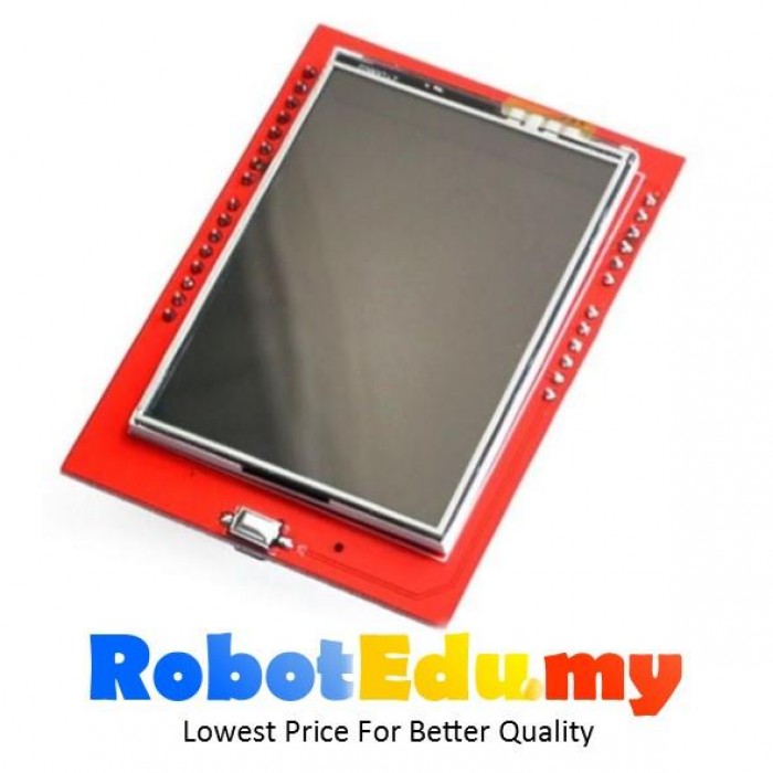 Arduino 2 4 Inch TFT SPFD 5408 Touch Screen Shield LCD Display