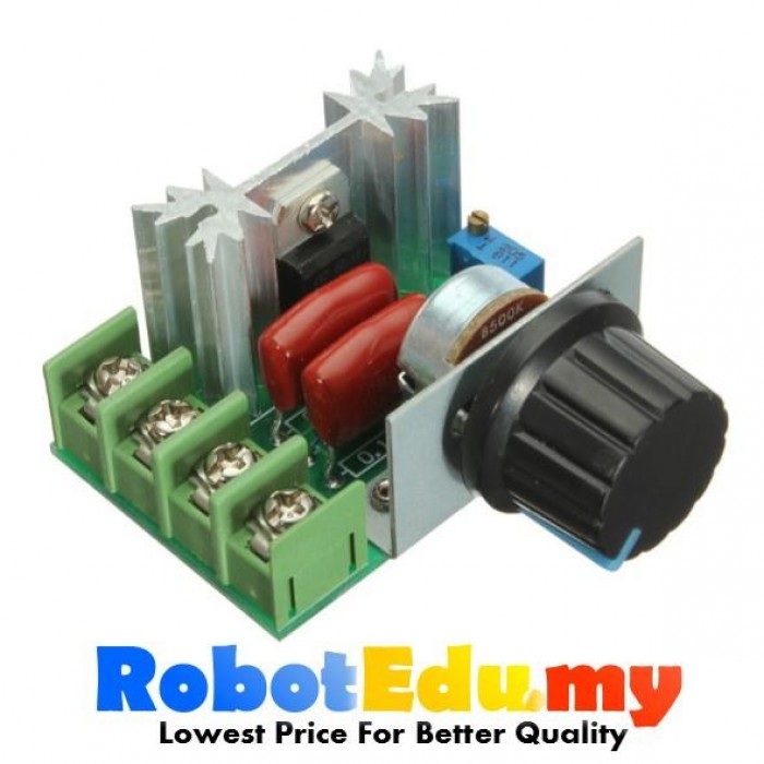 2000W 220V AC Voltage Regulator Motor Speed Controller LED Dimmer