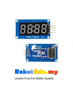 TM1637 Based 4 Digit 7 Seven Segment Display 0.36 inch LED Module for ...