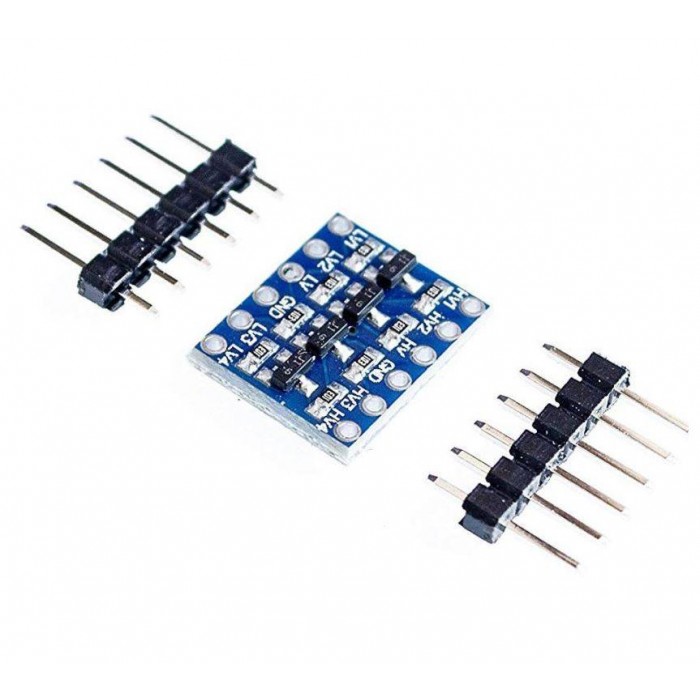 5V to 3.3V 3V 4 Ways Channels Logic Level Converter Voltage Signal IIC UART SPI Bi-Directional ...