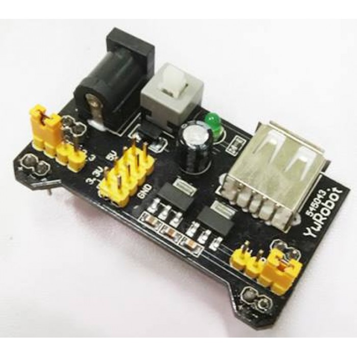 5V 3.3V Breadboard Power Supply USB / 9V Module MB102 Donut Bread Board ...