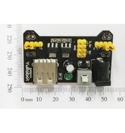 5V 3.3V Breadboard Power Supply USB / 9V Module MB102 Donut Bread Board ...