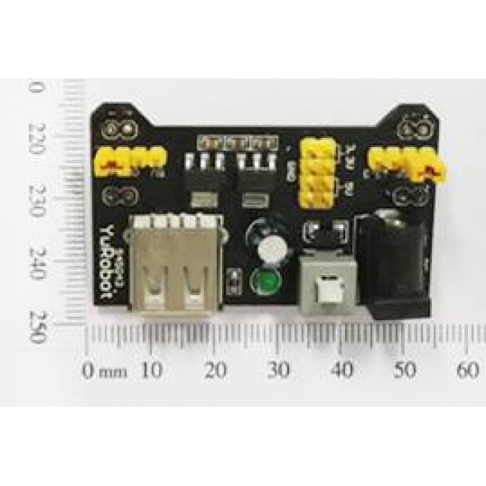 5V 3.3V Breadboard Power Supply USB / 9V Module MB102 Donut Bread Board ...