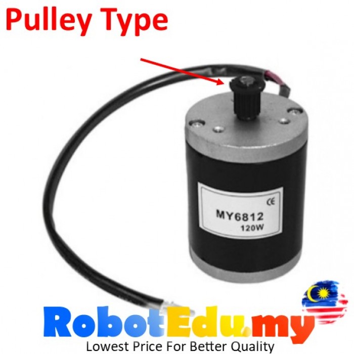 ZY6812 MY4830 MY6812 24V 120W 3350RPM High Speed Electric Scooter DC Motor