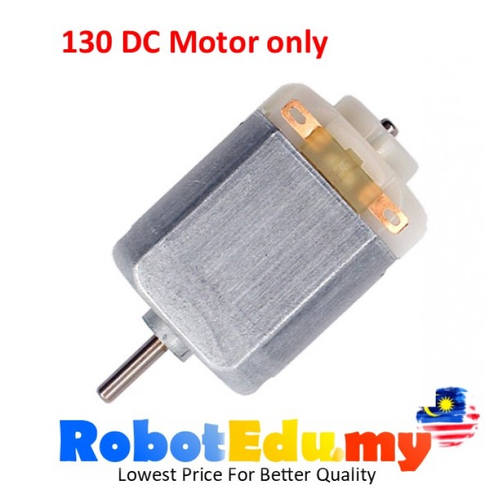 130 DC Motor / DC Motor with Wire / 89mm Propeller -Mini Small 1-6v 0 ...