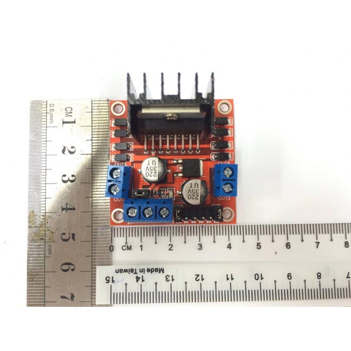 Arduino L298N DC Motor Driver Dual H Bridge for Smart Car