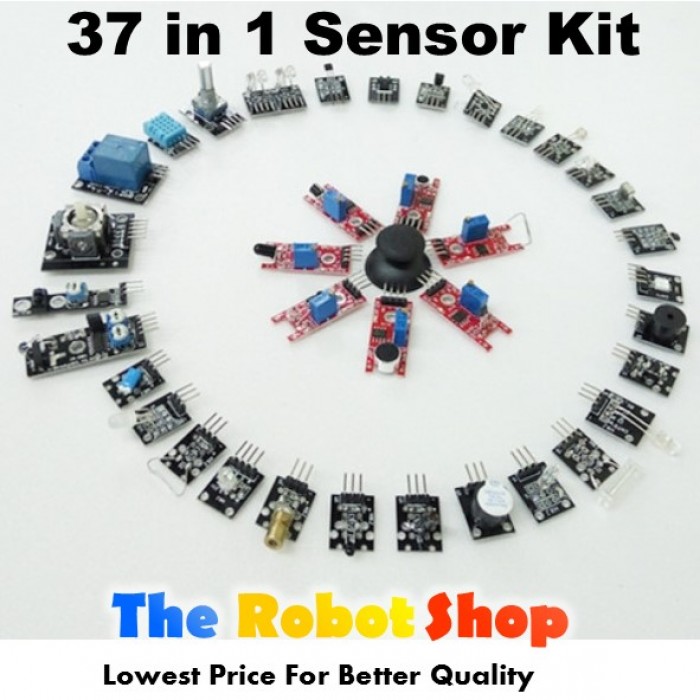 Arduino 37-1 37 Types Sensor in 1 Starter Learning Sensor Kit