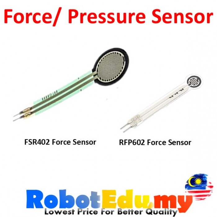 FSR402 / RFP602 Round Flat Film Pressure Force Sensitive Resistor ... FSR402 / RFP602 Round Flat Film Pressure Force Sensitive Resistor ...
