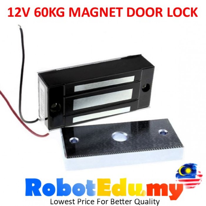 SY-L60S 12V 60KG 60 KG Suction Magnetic Electric Security Door Lock ...