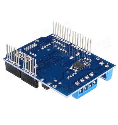 L298P 2A Motor Driver Shield H-Bridge - V2 for Arduino UNO R3 L298N ...