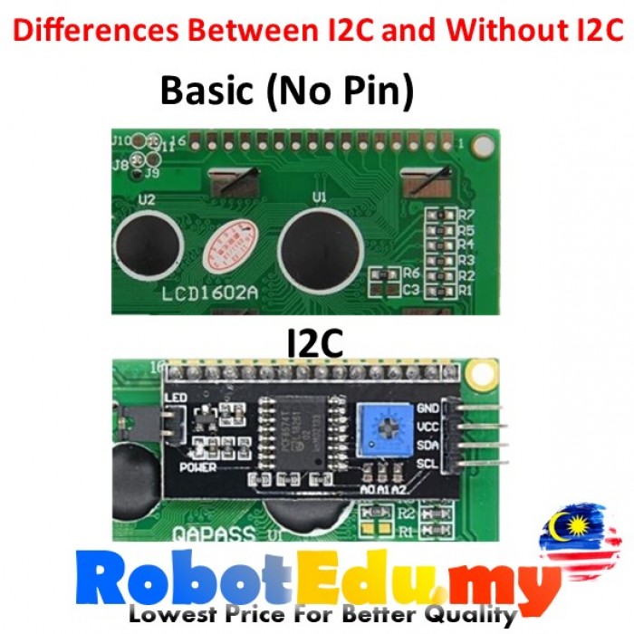 Lcd 1602 2004 16x2 20x4 Lcd Screen Liquid Crystal Display Module For Diy Arduino Project