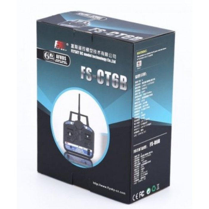 READY STOCK - Flysky 2.4G FS CT6B 6CH 6 Channel Transmitter Receiver ...