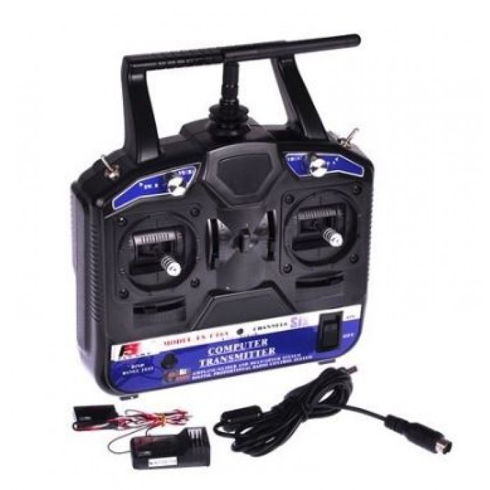 READY STOCK - Flysky 2.4G FS CT6B 6CH 6 Channel Transmitter Receiver ...