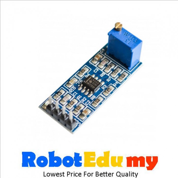 LM358 100 Times Gain Signal Amplification Module