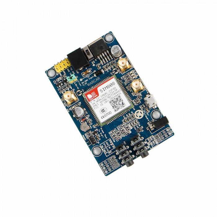SIM808 GSM GPRS GPS Development Board Module IPX SMA & GPS Antenna SIM800A