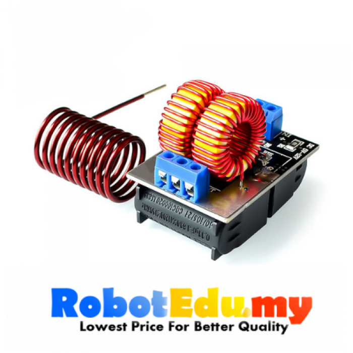 DC 5V-12V 120W ZVS Induction Heating Power Supply Module Tesla Heater Coil