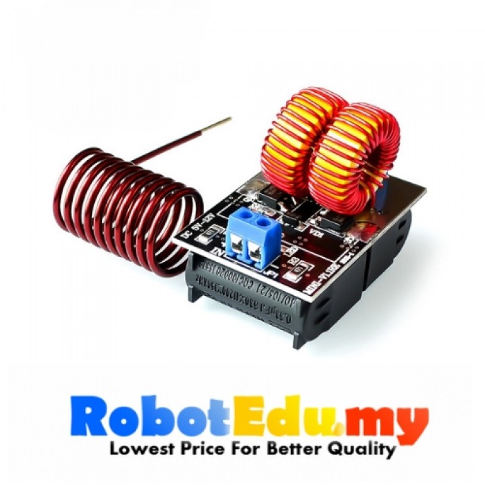 DC 5V-12V 120W ZVS Induction Heating Power Supply Module Tesla Heater Coil