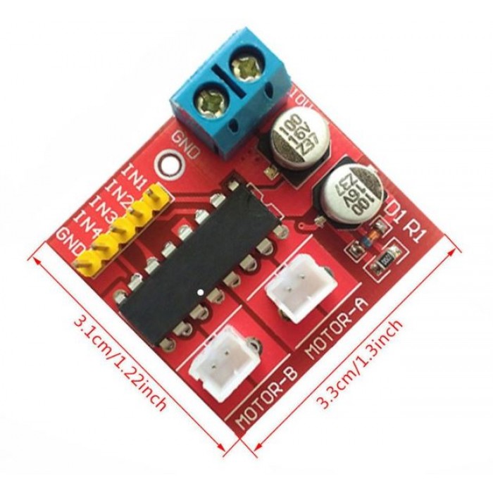 2.5A Mini Dual Channel DC Motor Driver PWM Speed Control Beyond L298N