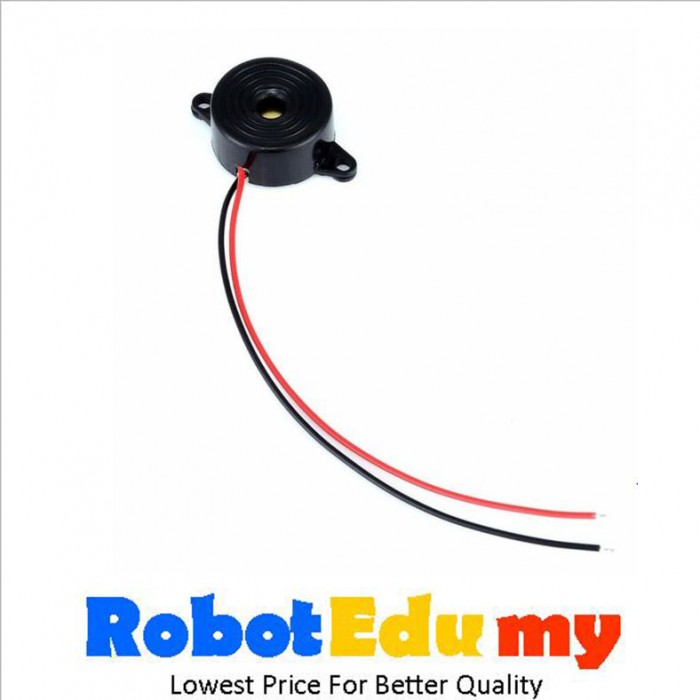 DC3-24V SFM-20B Active Piezoelectric Buzzer Long Continous Beep Tone Buzzer