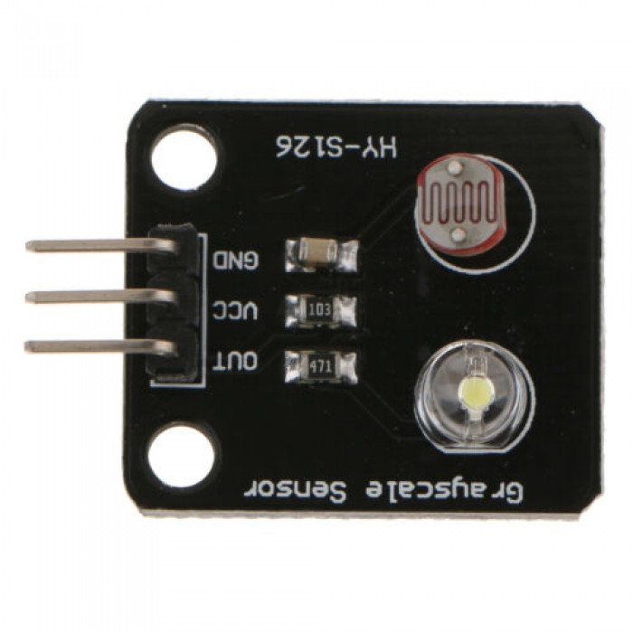Arduino 3.3V - 5V Analog Grayscale Sensor Multicolor Tracking Module