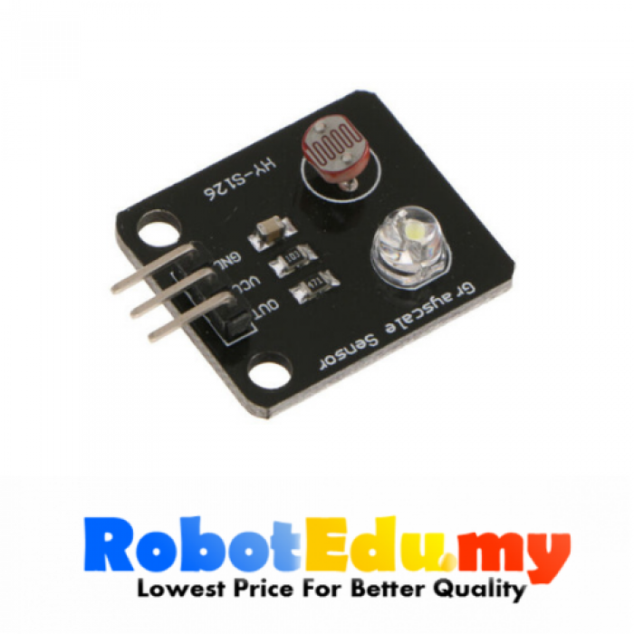 Arduino 3.3V - 5V Analog Grayscale Sensor Multicolor Tracking Module