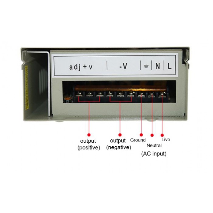 [PSU] AC to DC 300W 5V 60A Rainproof CCTV LED Outdoor Switching Power ...
