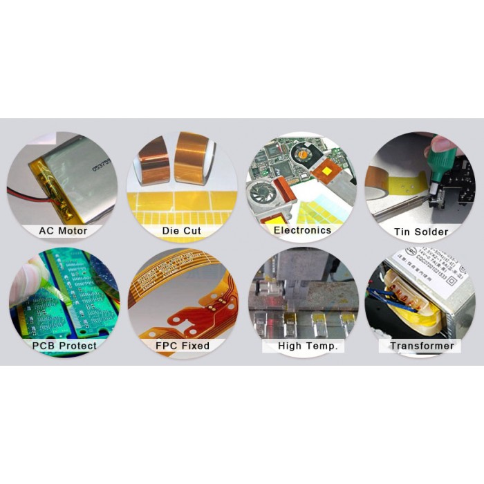 Polyimide Film Kapton Film High Thermal Temperature Resistant PI Film 0 ...