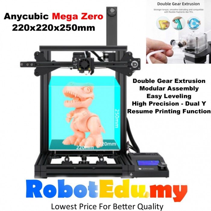 Anycubic Mega Zero FDM 3D Printer 22x22x25cm Printing Size DIY Set ...