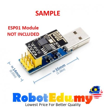 ESP01 ESP01S ESP-01 ESP-01S ESP8266 Wifi Module USB Downloader Debug ...