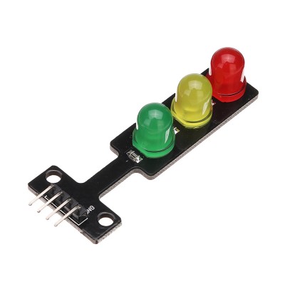 Traffic Light Module System LED 8mm Red Yellow Green 3 LEDs Lights ...