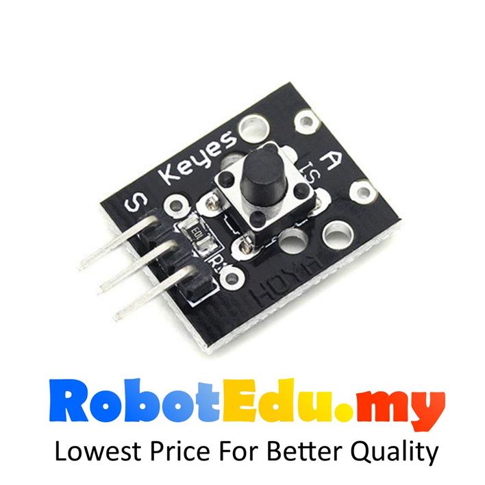 KY04 Key Touch Switch Push Button Sensor Module ; Arduino Raspberry Pi