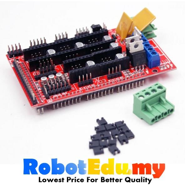 Arduino Mega 2560 DIY 3D Printer RepRap A4988 CNC Ramps 1.4 Shield