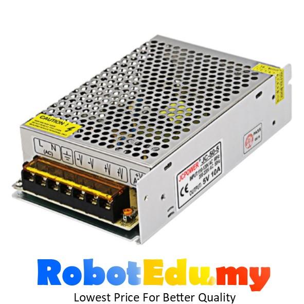 [PSU]AC to DC 50W 5V 10A CCTV Alarm LED Switching Power Supply Adapter